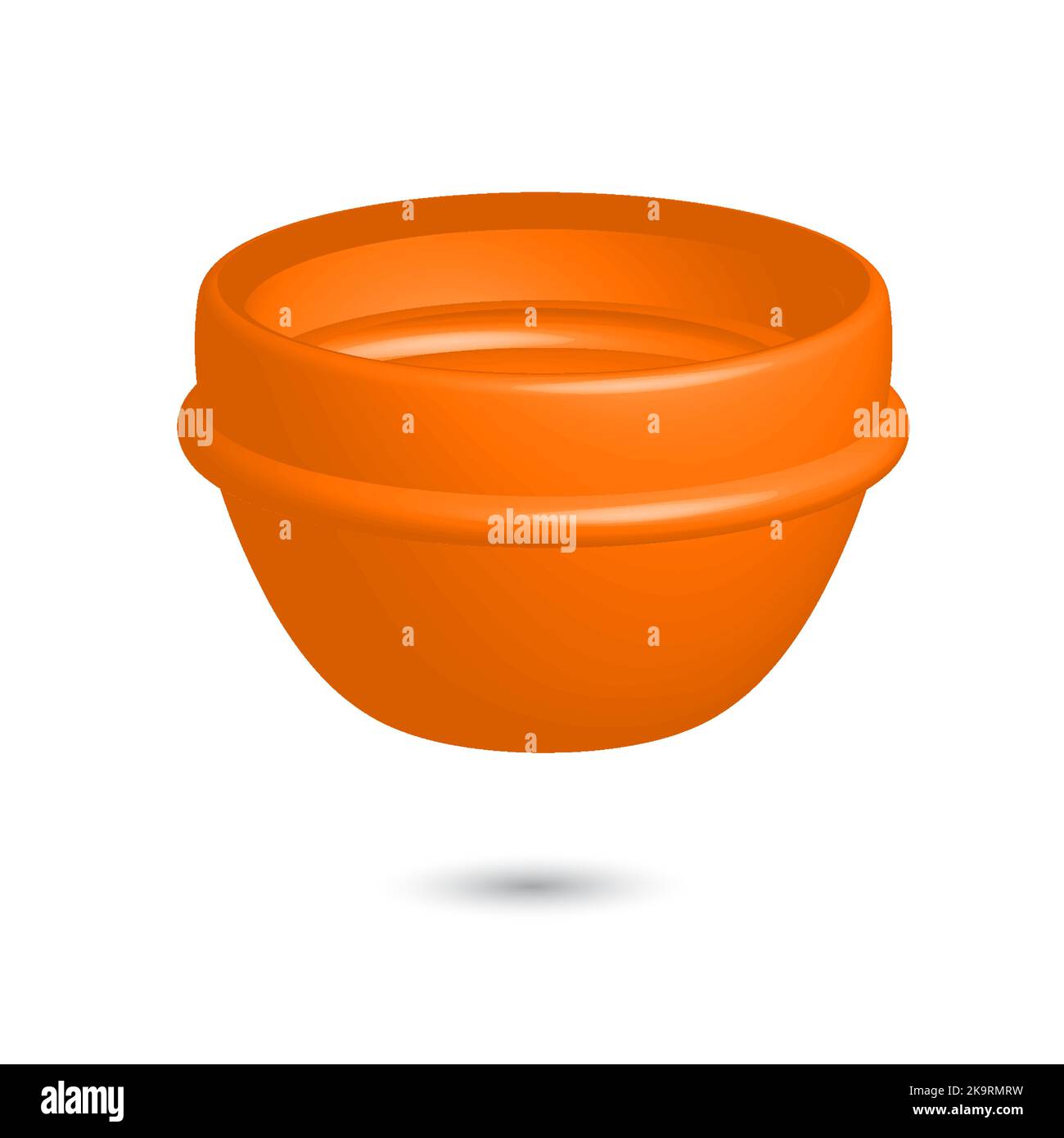 Vector 3 d cup. Bright colorful volumetric shape. Element for design on ...