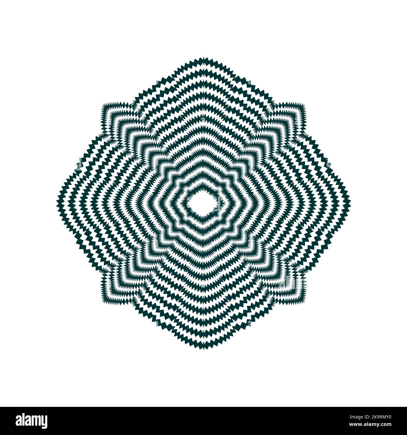 Op art vector tunnel hi-res stock photography and images - Alamy