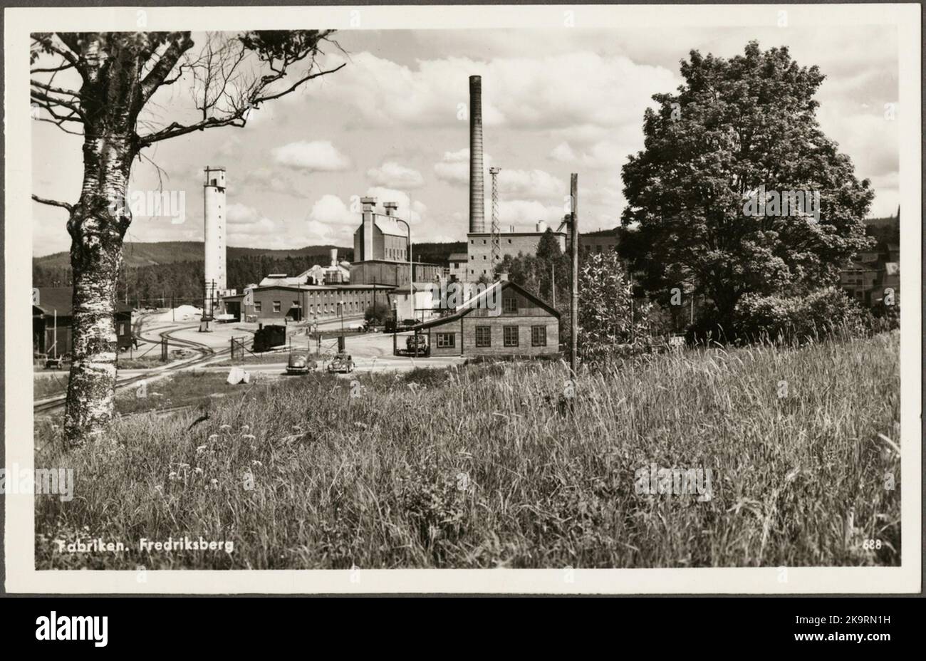 The factory in Fredriksberg Stock Photo - Alamy