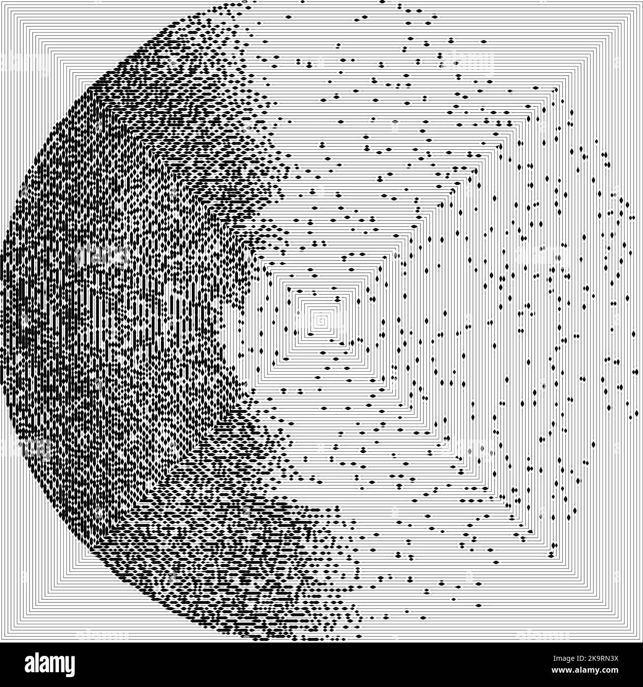 Abstract vector background. Distressed overlay. Grunge halftone stipple ...