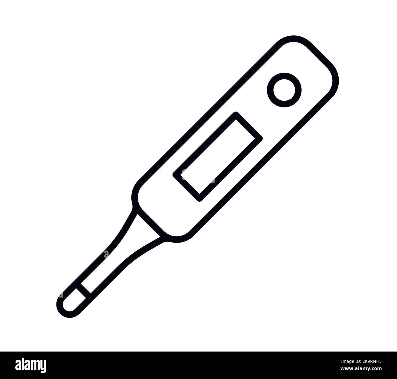 Thermometer digital Stock Vector Images - Alamy