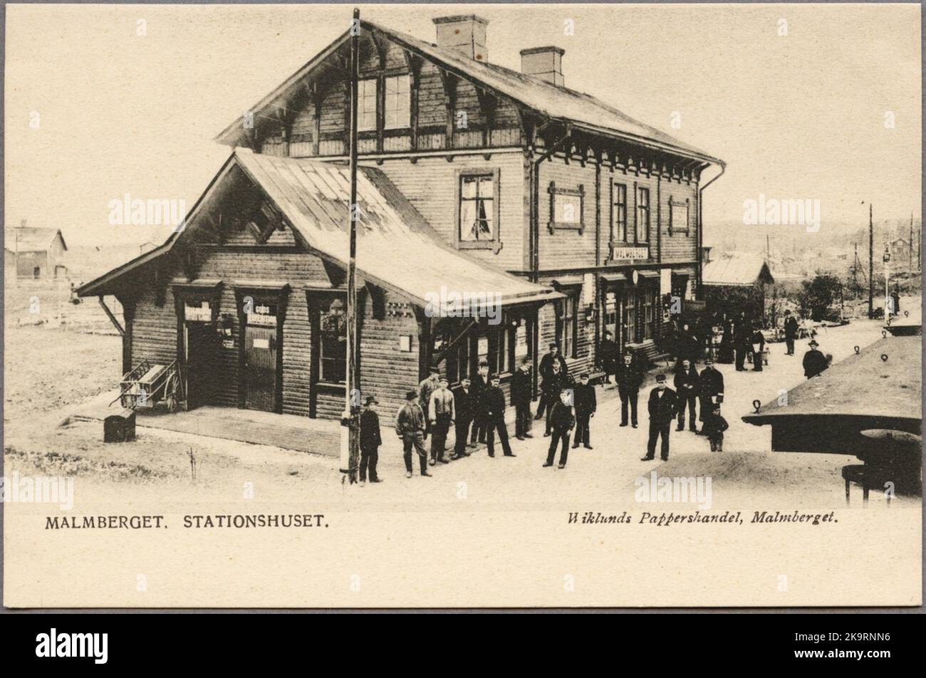 Railway station gallivare hi-res stock photography and images - Alamy