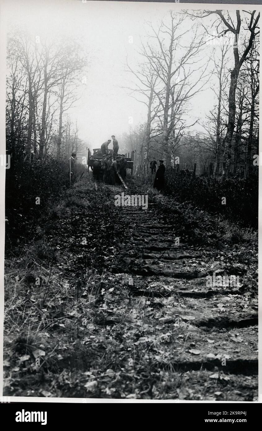 Railway track work end hi-res stock photography and images - Alamy