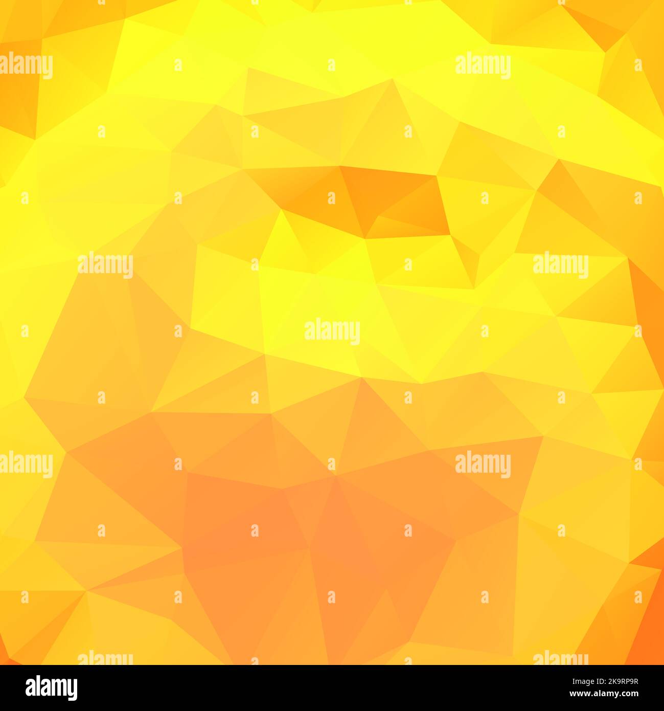 Abstract geometric warm yellow background of triangular polygons ...