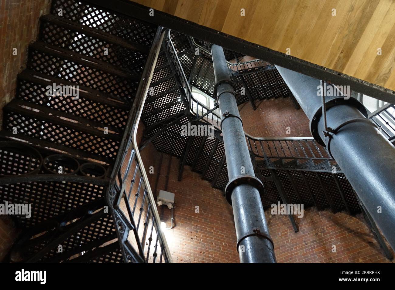 The Highbridge Water Tower occupies a prominent site in Manhattan, on a ...