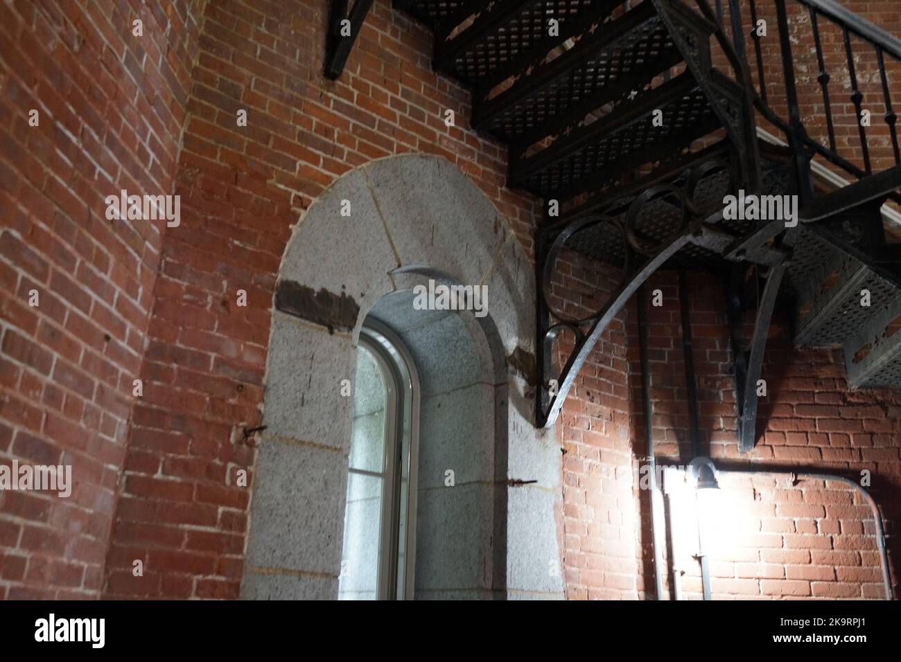 The Highbridge Water Tower occupies a prominent site in Manhattan, on a ...