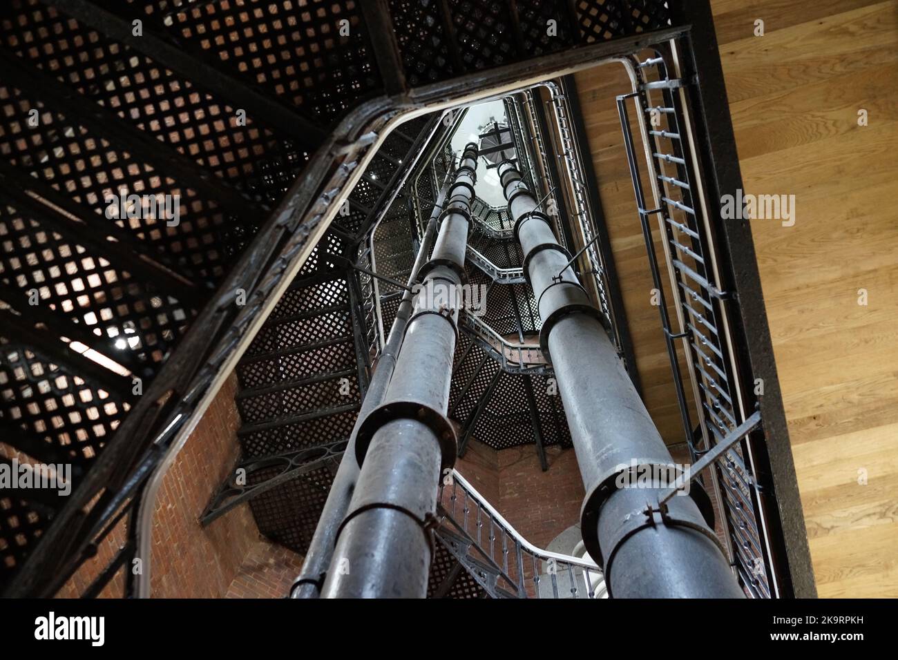 The Highbridge Water Tower occupies a prominent site in Manhattan, on a ...