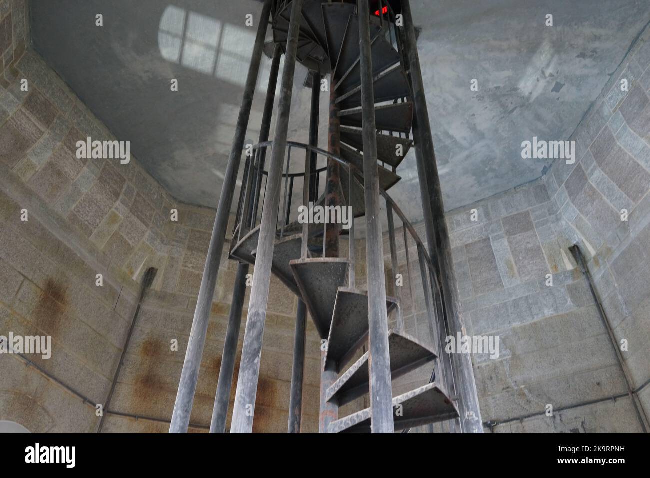 The Highbridge Water Tower occupies a prominent site in Manhattan, on a ...