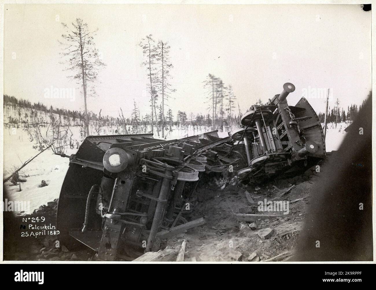 Sweden railway arctic circle hi-res stock photography and images - Alamy