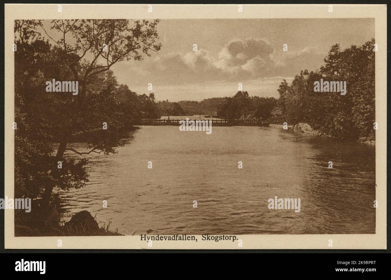 Hyndevadfallen at Skogstorp Stock Photo - Alamy