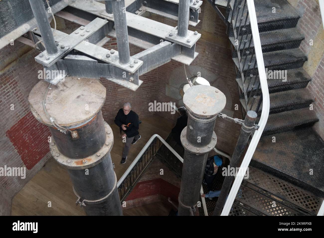The Highbridge Water Tower occupies a prominent site in Manhattan, on a ...