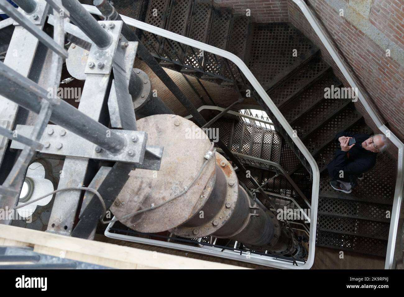 The Highbridge Water Tower occupies a prominent site in Manhattan, on a ...