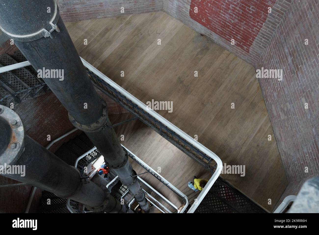 The Highbridge Water Tower occupies a prominent site in Manhattan, on a ...