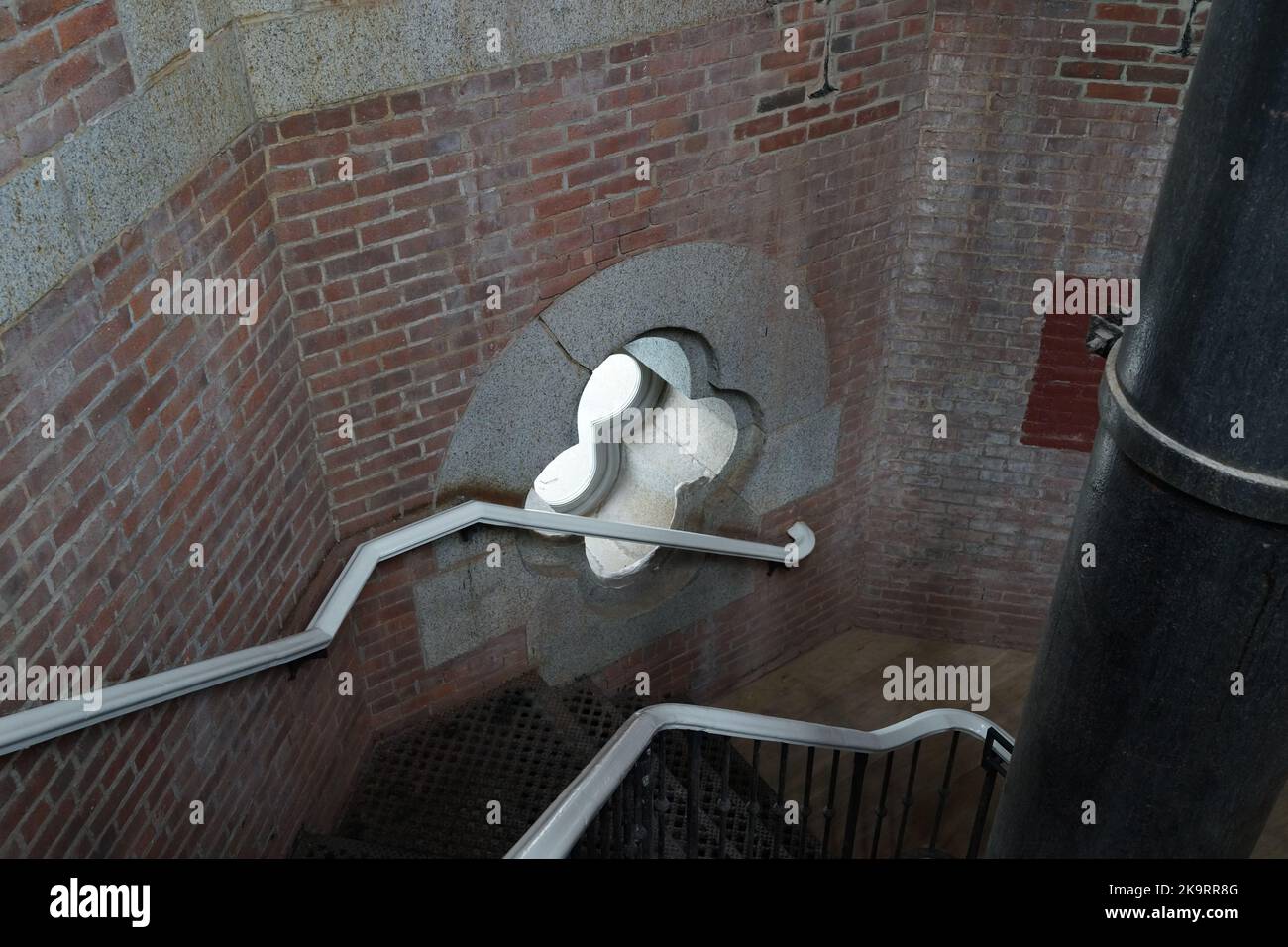 The Highbridge Water Tower occupies a prominent site in Manhattan, on a ...