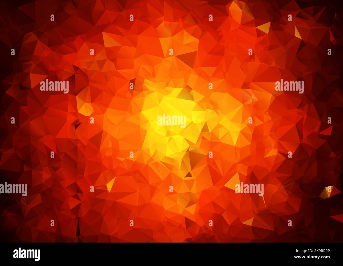 Abstract geometric background of triangular polygons. Vector ...