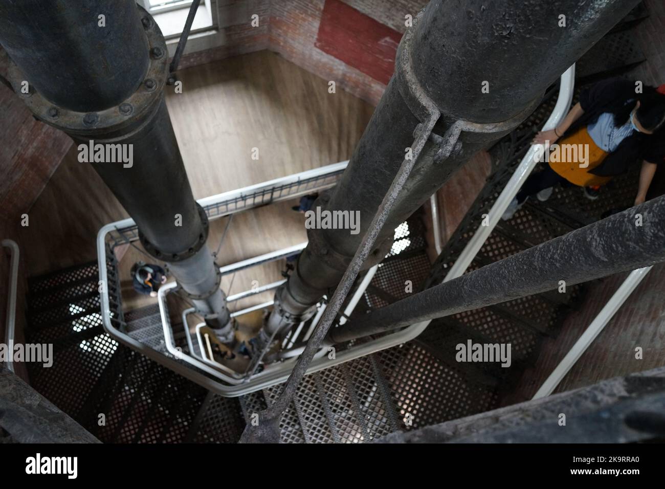 The Highbridge Water Tower occupies a prominent site in Manhattan, on a ...