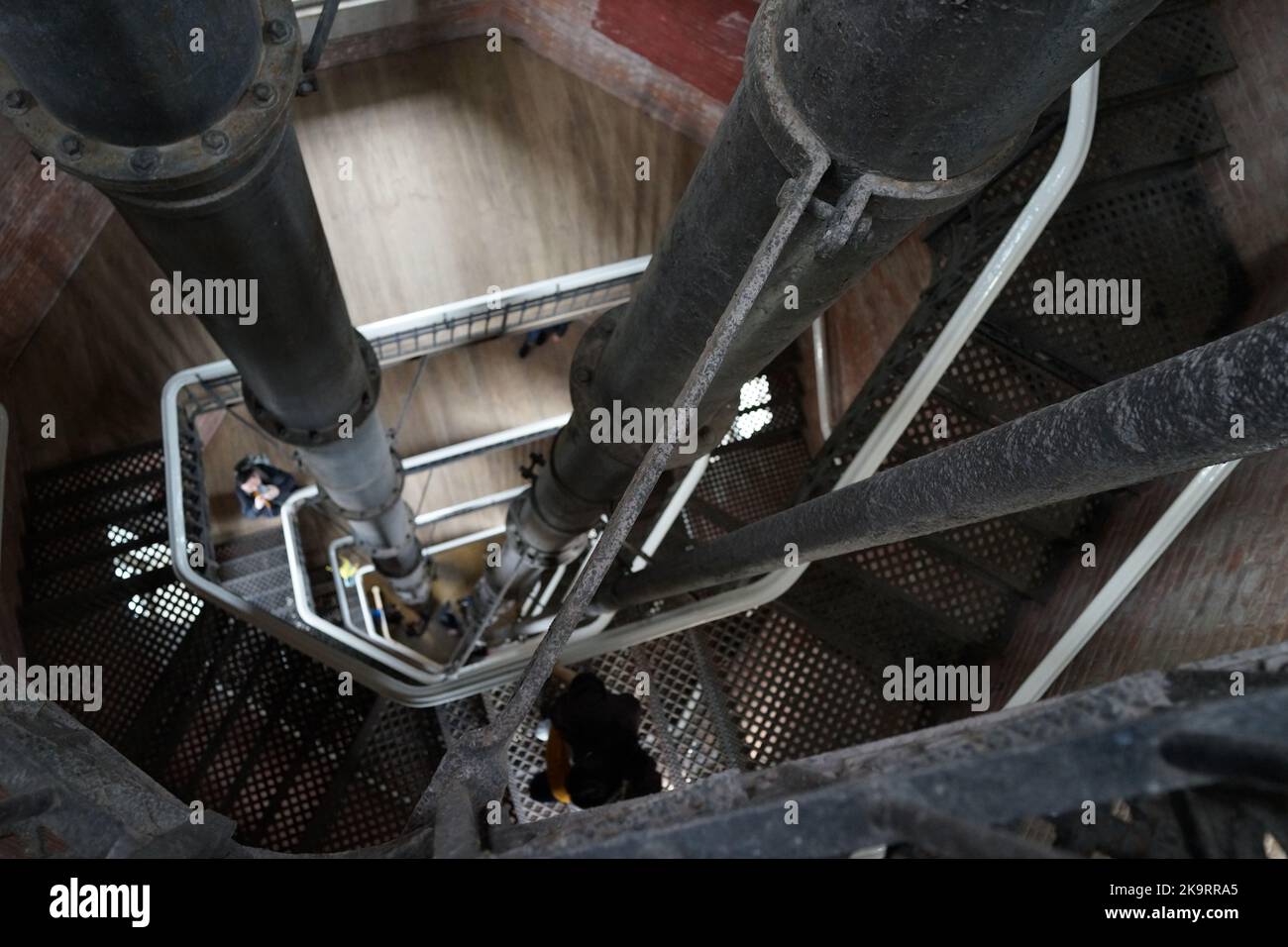 The Highbridge Water Tower occupies a prominent site in Manhattan, on a ...