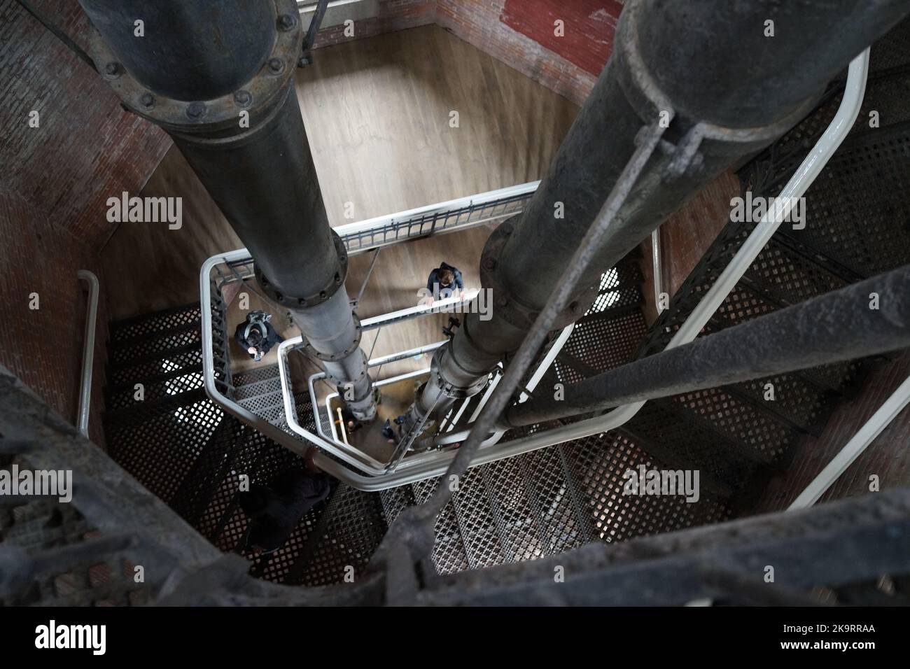 The Highbridge Water Tower occupies a prominent site in Manhattan, on a ...