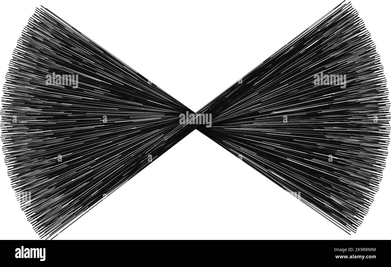 Abstract shape of lines. Decorative stylized ribbons Stock Vector Image ...