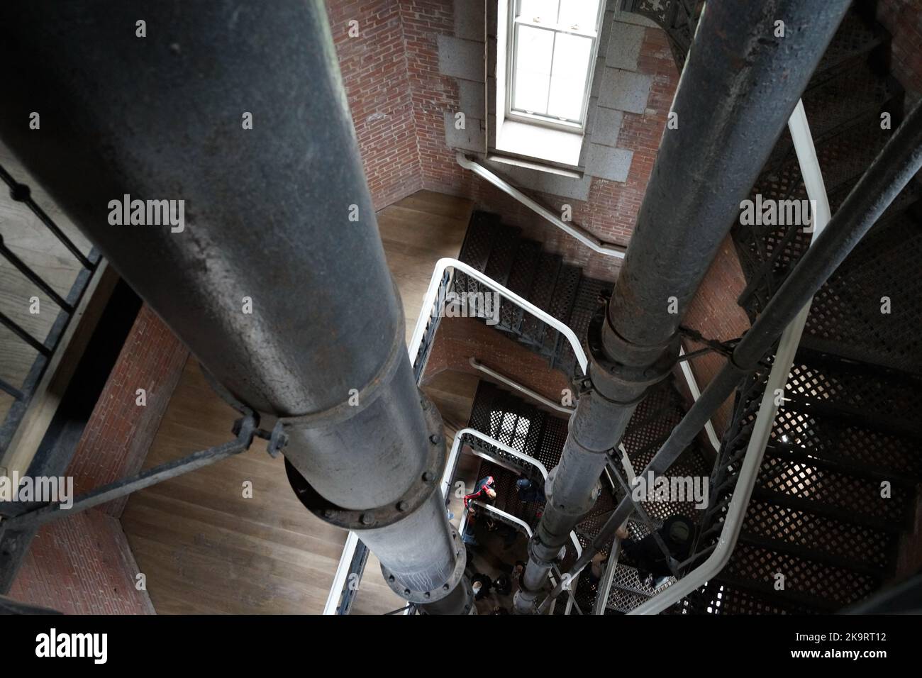 The Highbridge Water Tower occupies a prominent site in Manhattan, on a ...