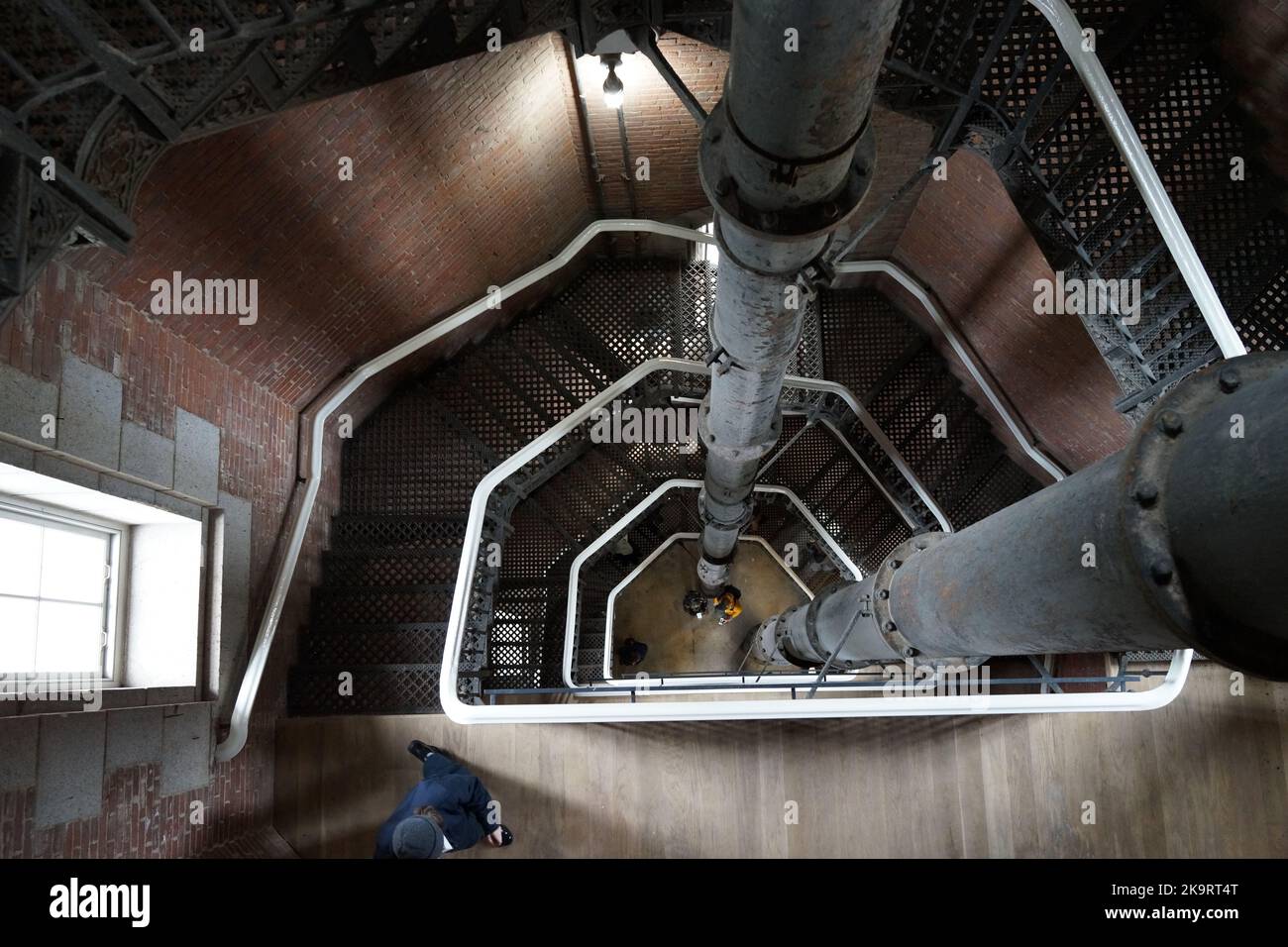 The Highbridge Water Tower occupies a prominent site in Manhattan, on a ...