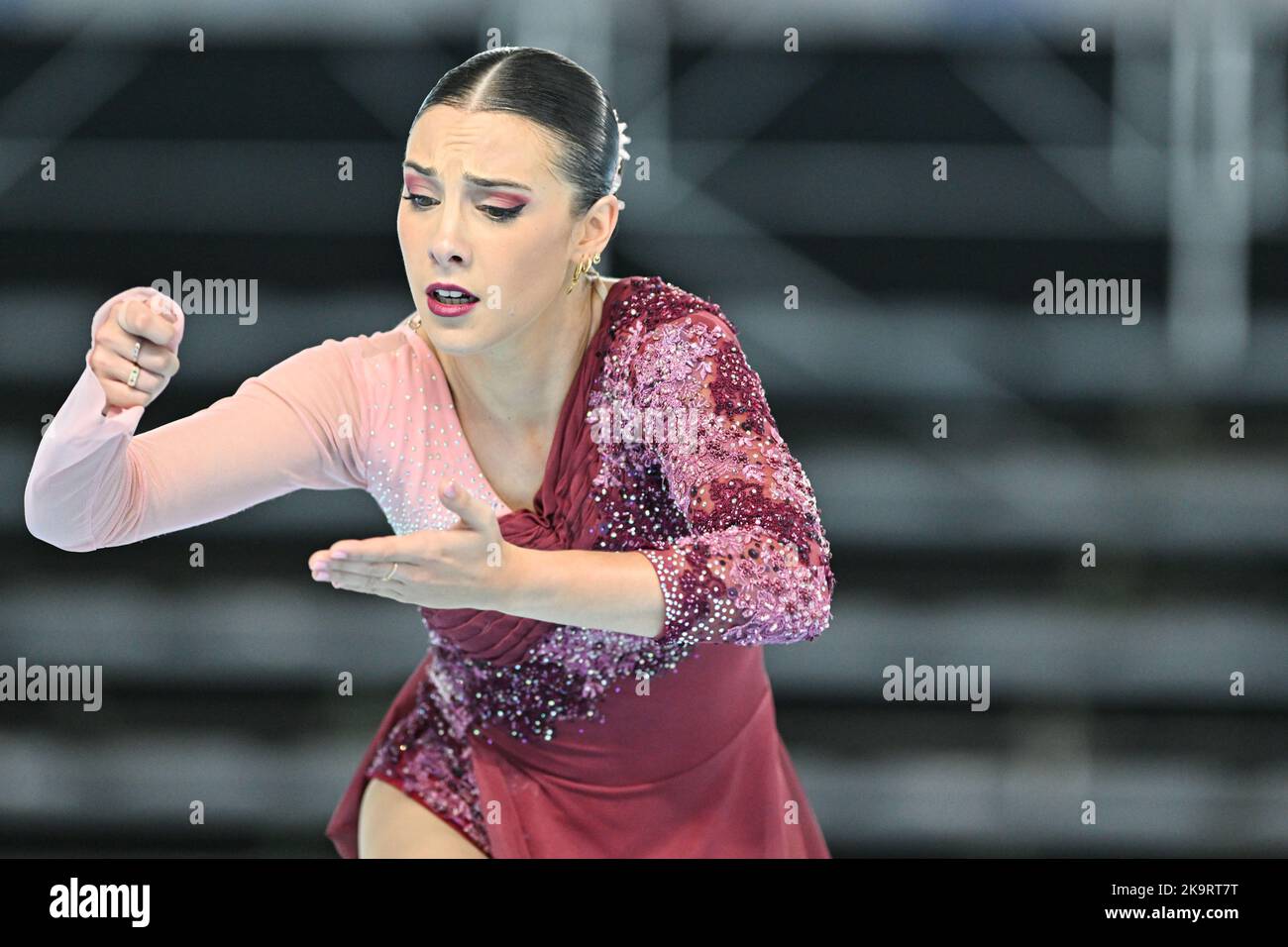 CAMILA COSCARELLI, Argentina, performing in Senior Ladies Inline ...