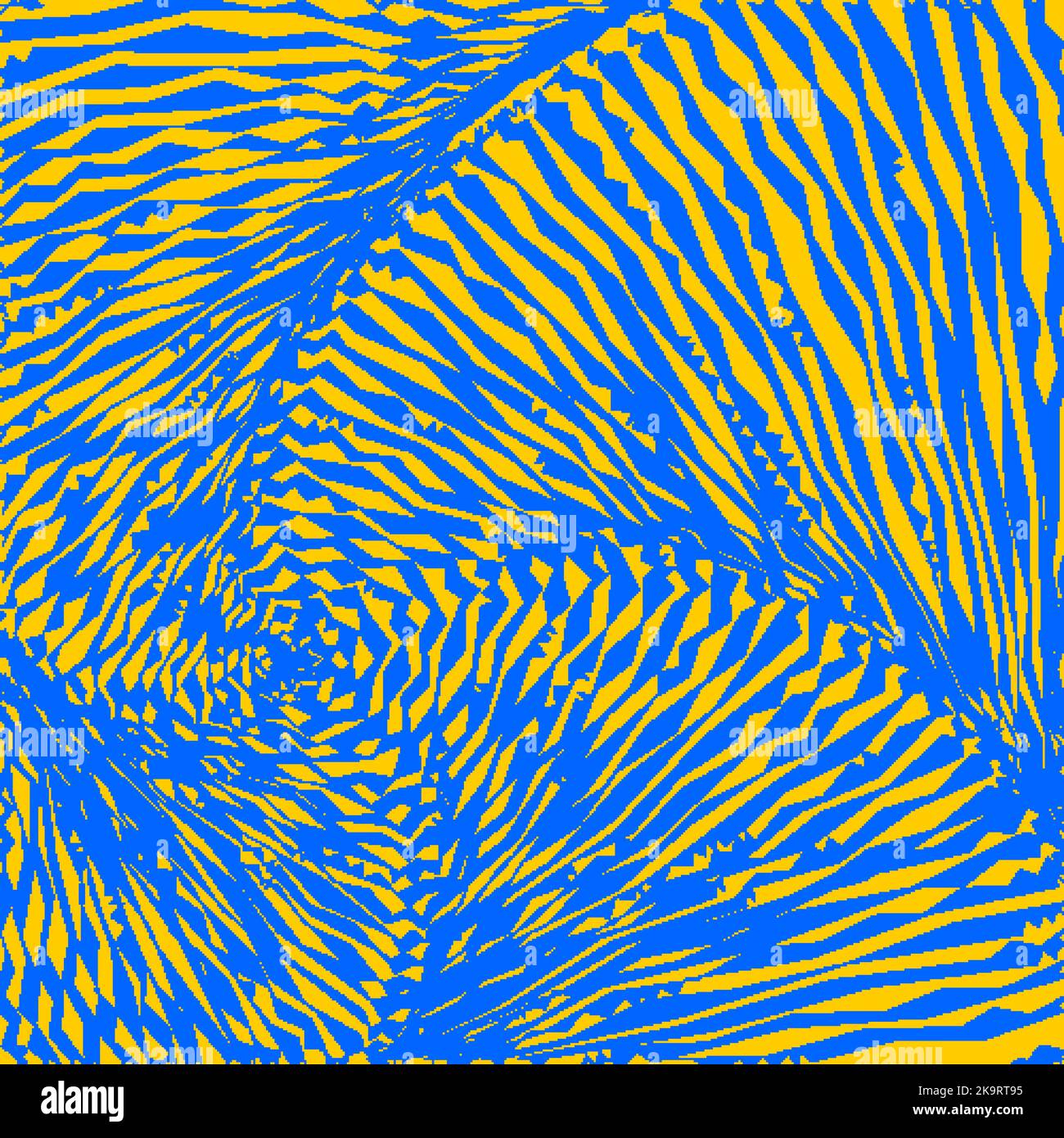 Abstract twisted colorful background. Optical illusion of distorted ...