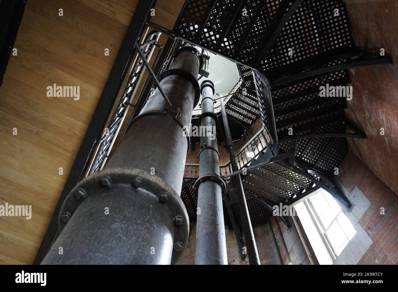 The Highbridge Water Tower occupies a prominent site in Manhattan, on a ...