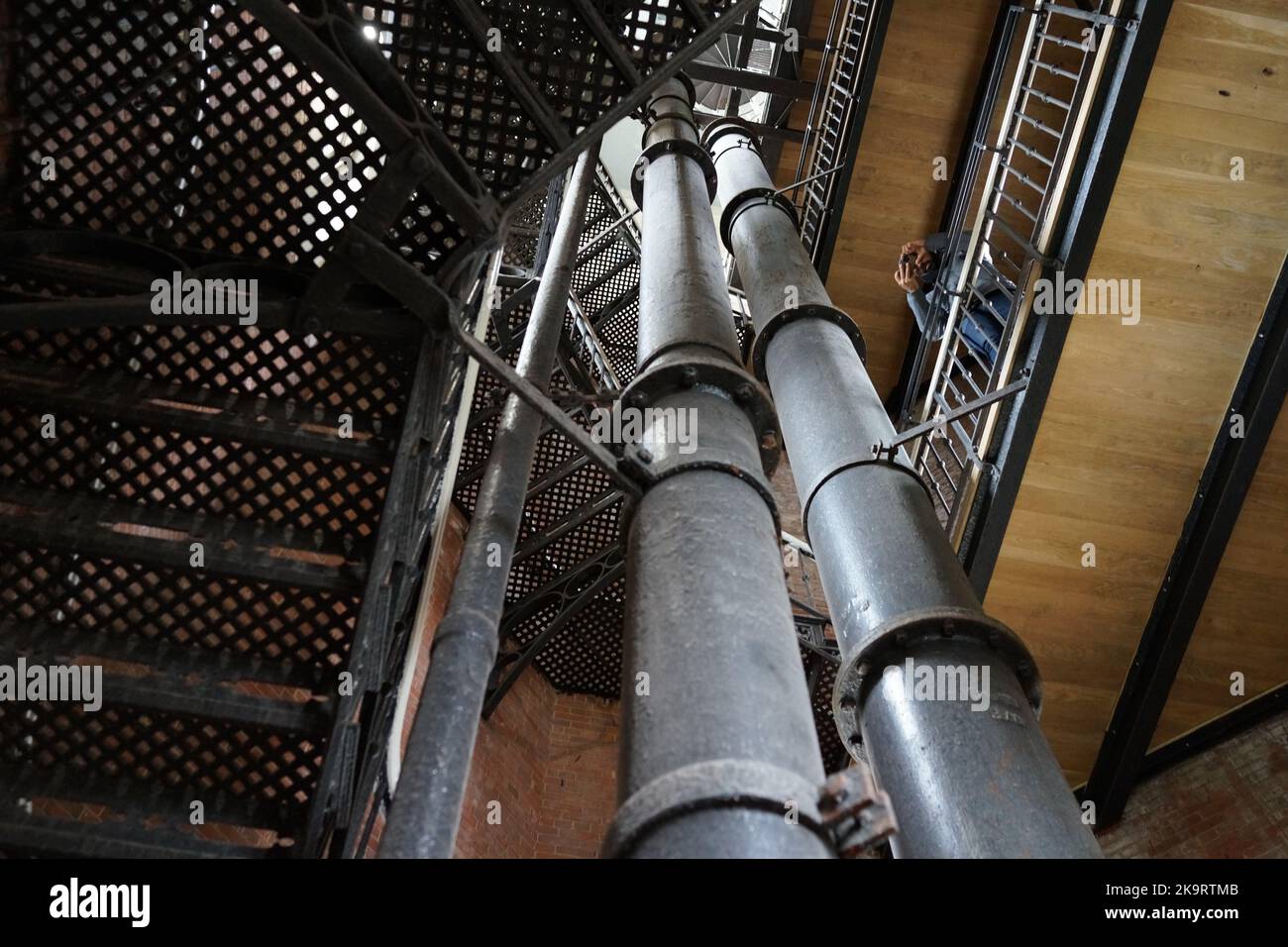 The Highbridge Water Tower occupies a prominent site in Manhattan, on a ...
