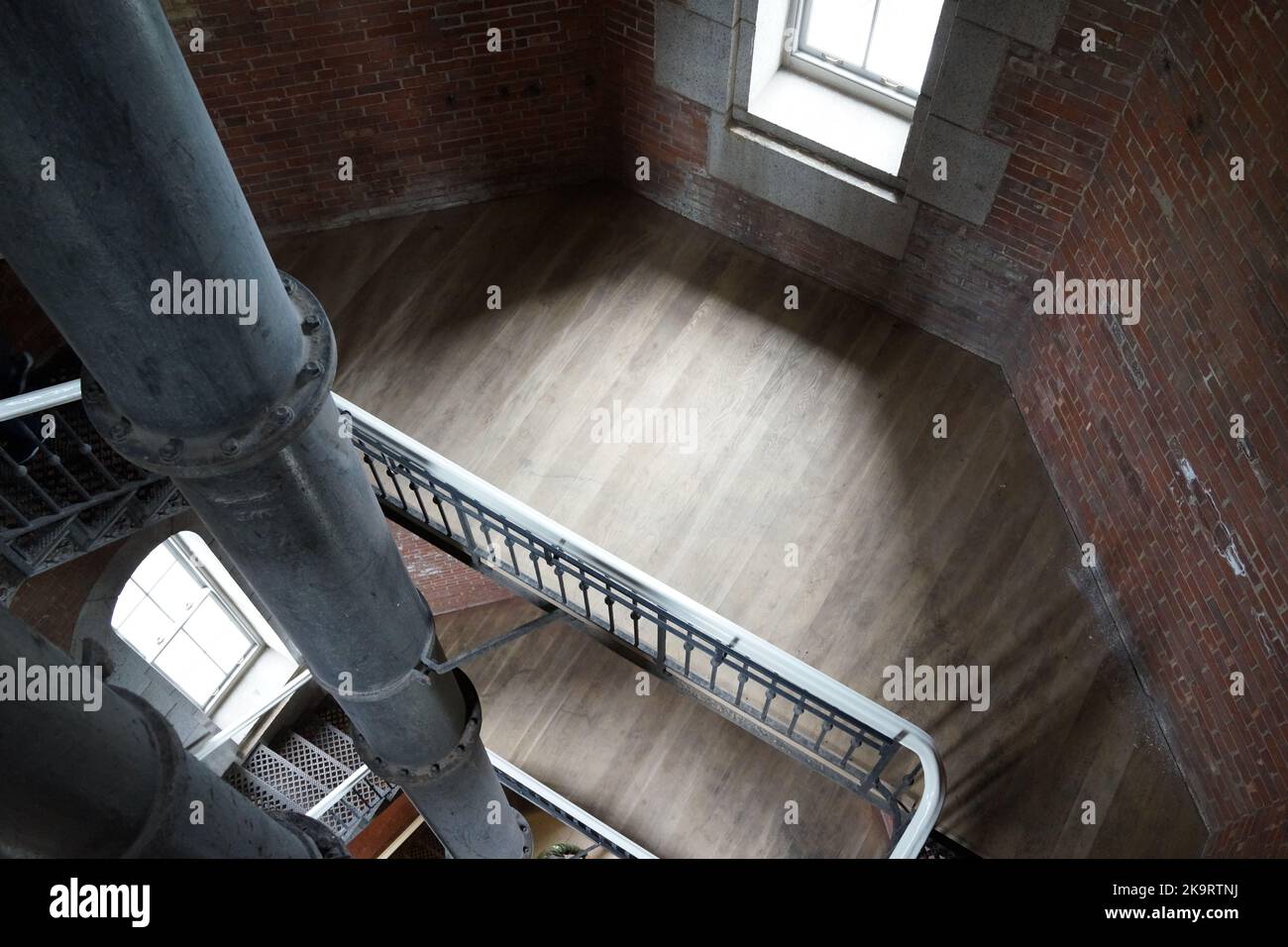 The Highbridge Water Tower occupies a prominent site in Manhattan, on a ...