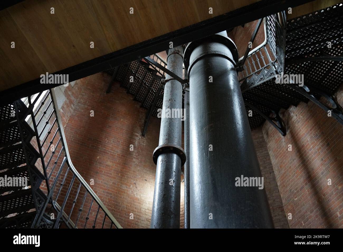 The Highbridge Water Tower occupies a prominent site in Manhattan, on a ...