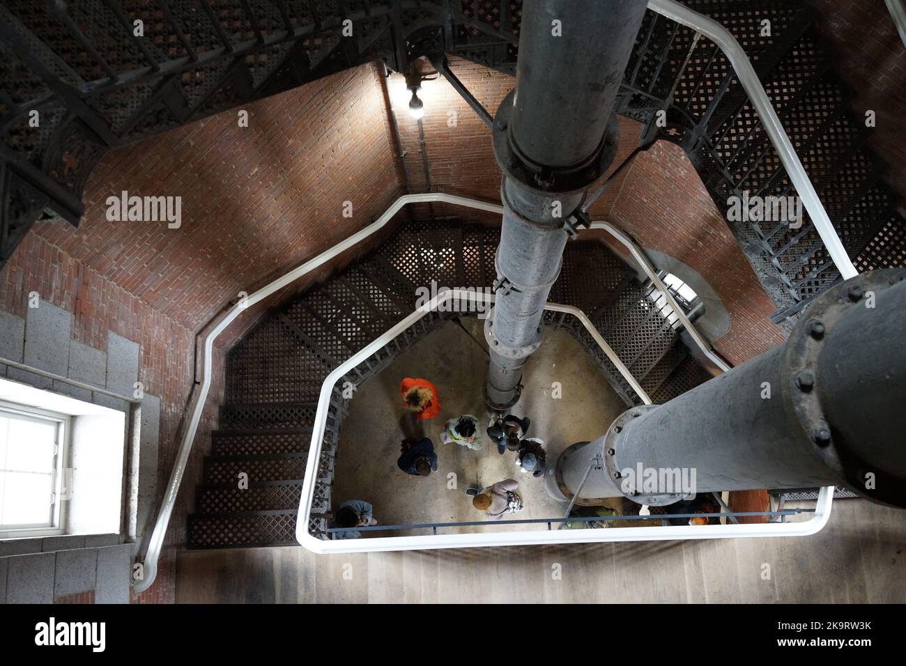 The Highbridge Water Tower occupies a prominent site in Manhattan, on a ...
