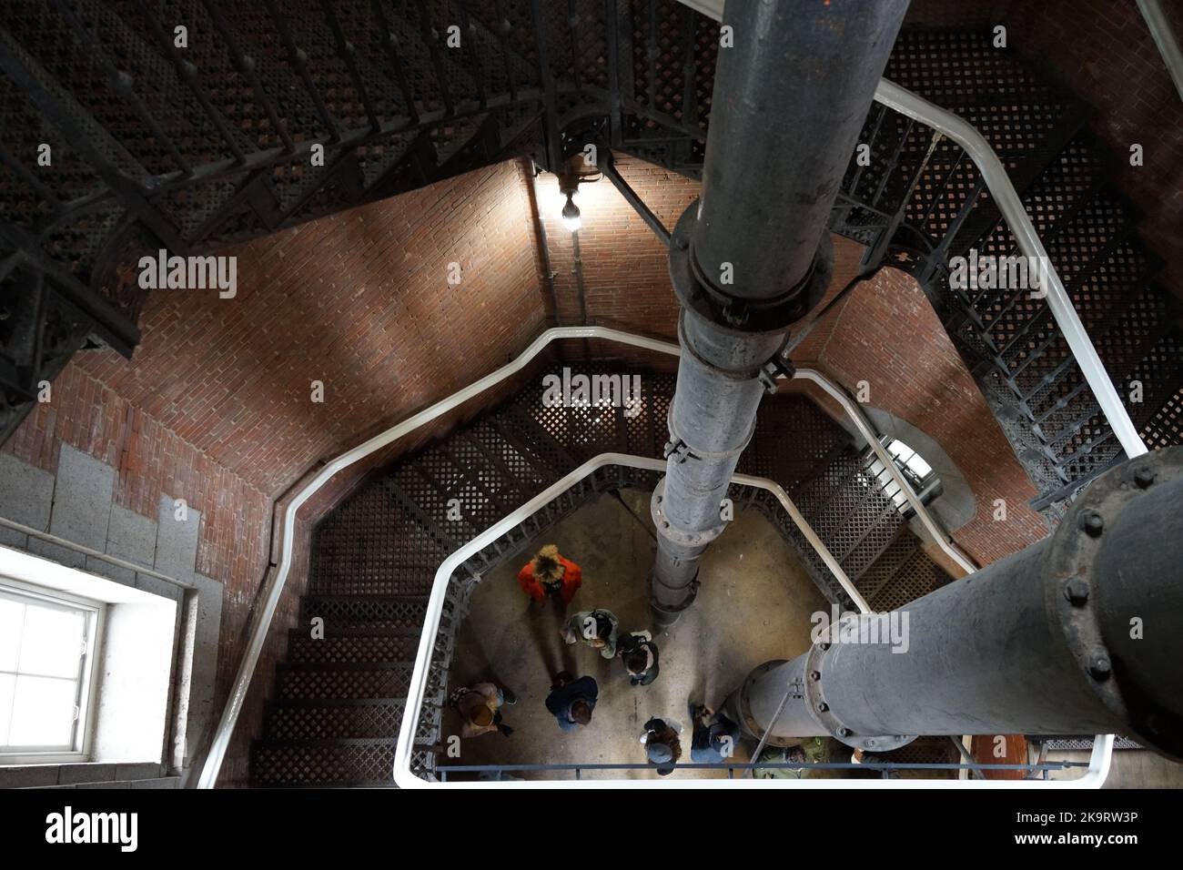 The Highbridge Water Tower occupies a prominent site in Manhattan, on a ...