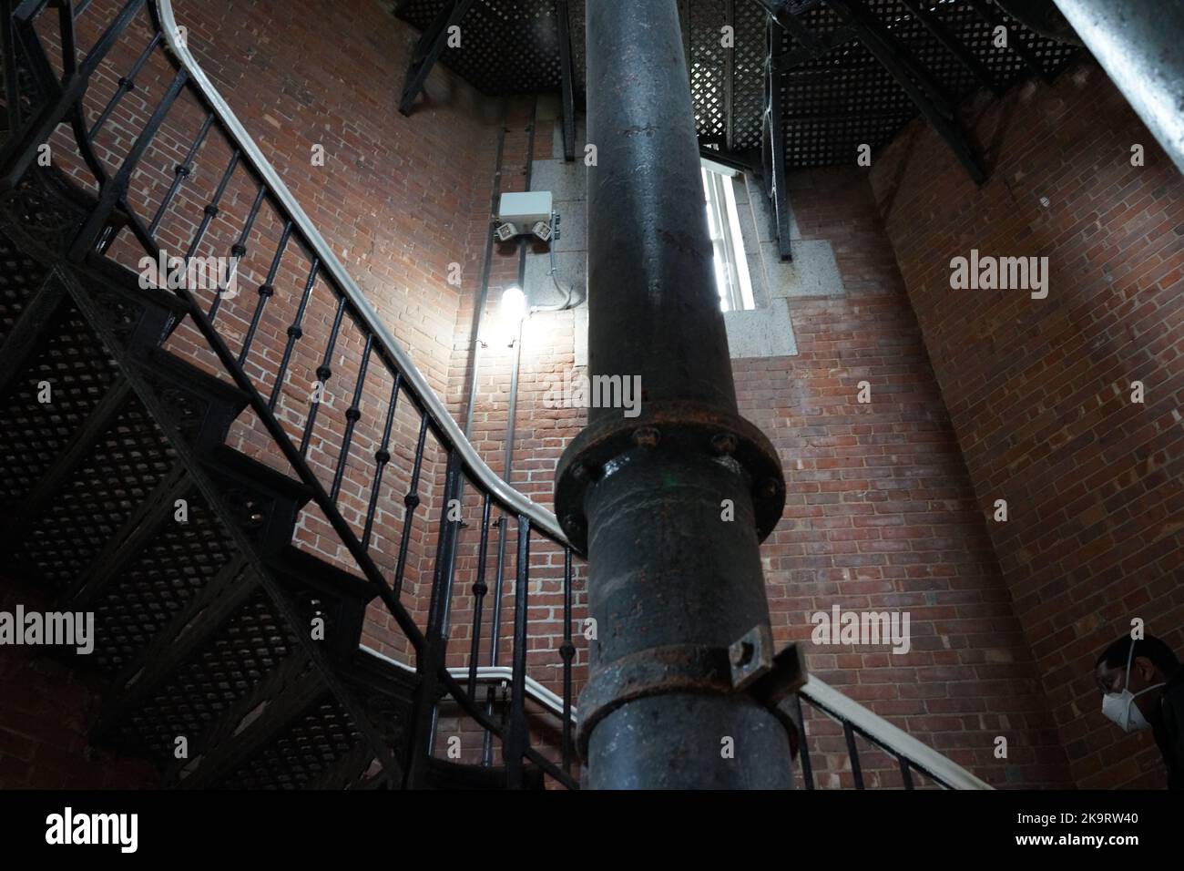 The Highbridge Water Tower occupies a prominent site in Manhattan, on a ...