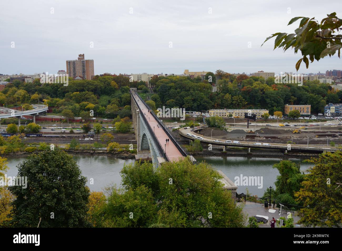 The Highbridge Water Tower occupies a prominent site in Manhattan, on a ...