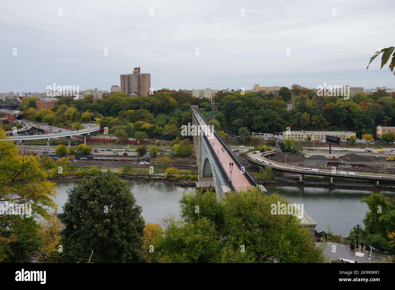 The Highbridge Water Tower occupies a prominent site in Manhattan, on a ...