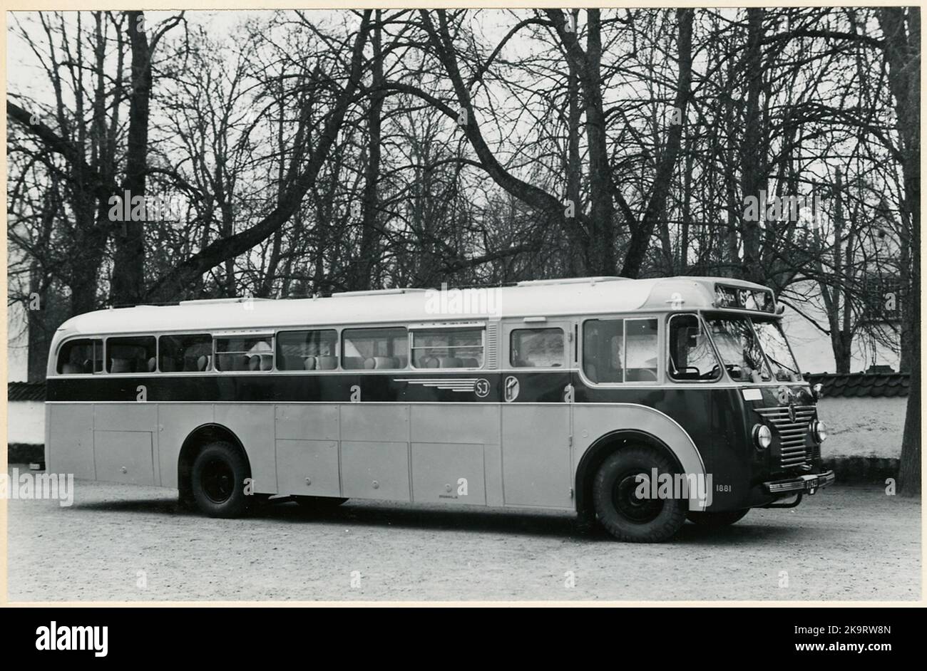 State Railways, SJ Bus 1881 Stock Photo - Alamy