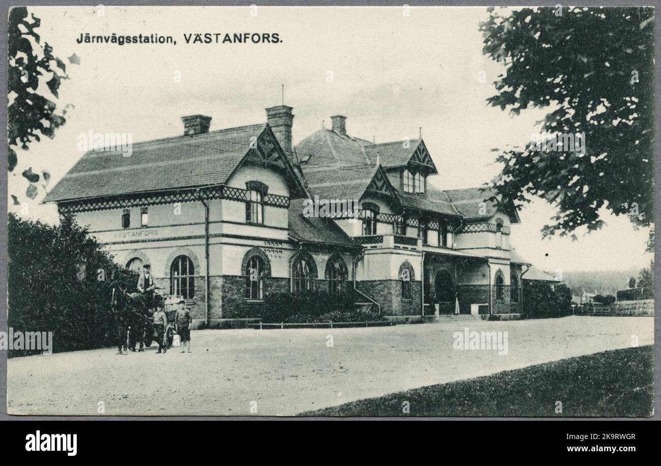 Fagersta C Station Stock Photo - Alamy