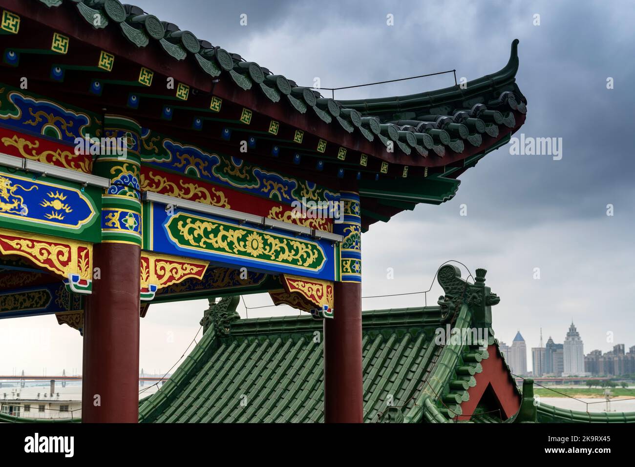 Dark clay tiles hi-res stock photography and images - Alamy