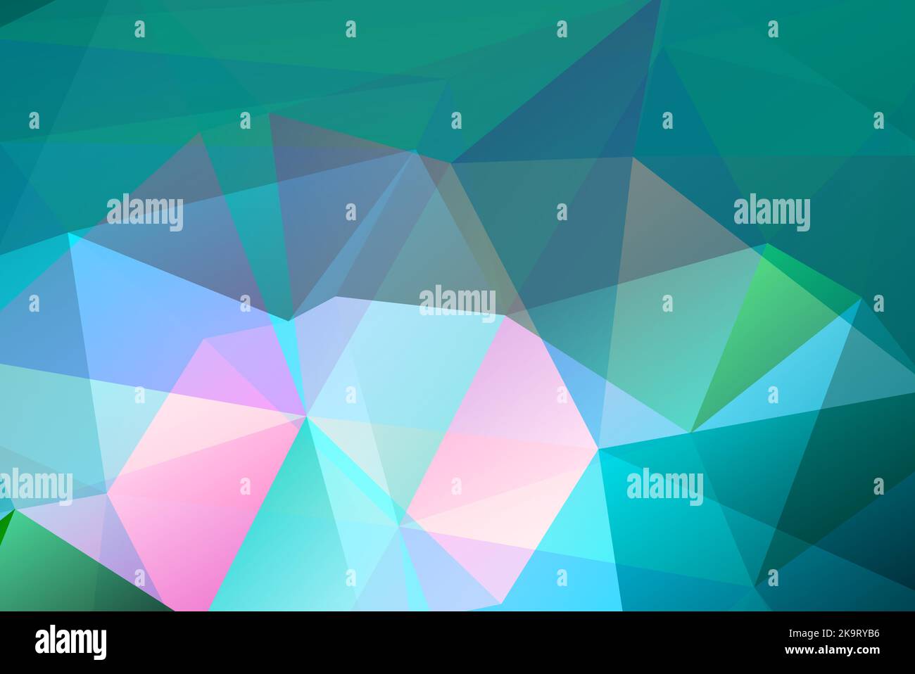 Abstract decorative vector background with triangular polygons Stock ...