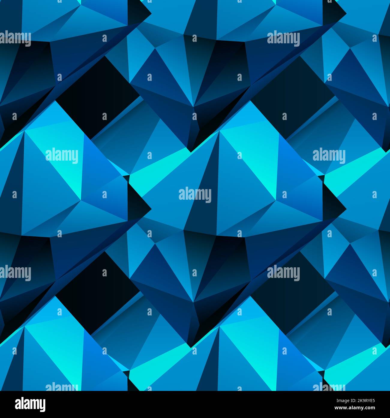 Abstract seamless decorative vector pattern with triangular polygons ...