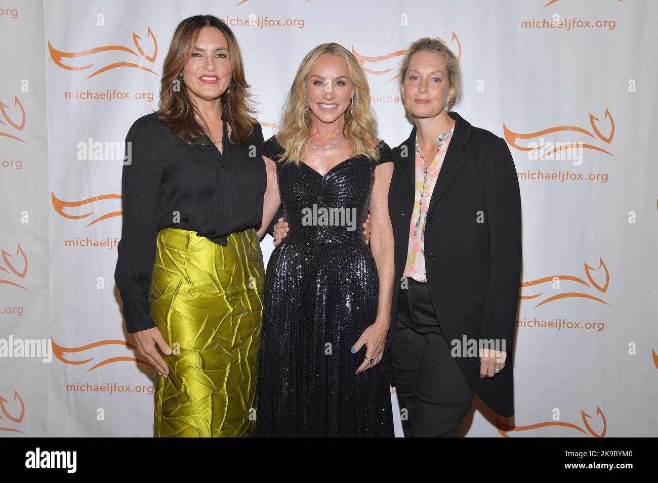 New York, USA. 29th Oct, 2022. (L-R) Mariska Hargitay, Tracy Pollan and ...