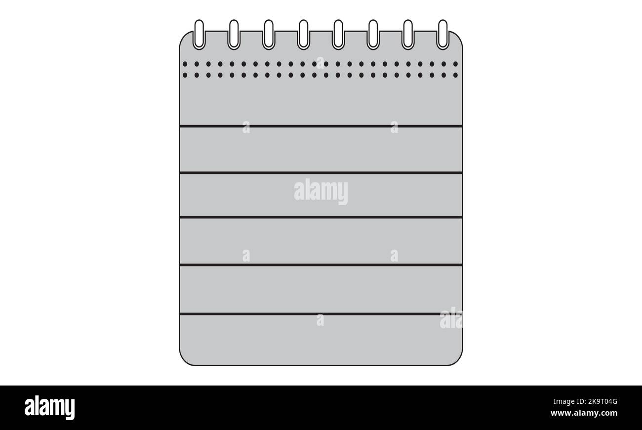 Notebook mockup, and pencil with place for your image, text or ...