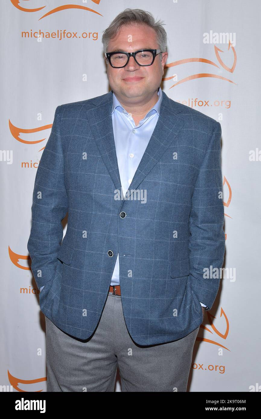 New York, USA. 29th Oct, 2022. Steven Page attends the Michael J. Fox ...