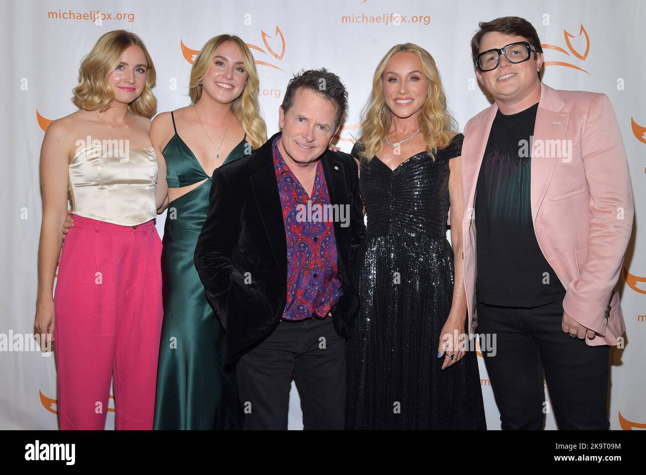 New York, USA. 29th Oct, 2022. (L-R) Schuyler Fox, Aquinnah Fox ...