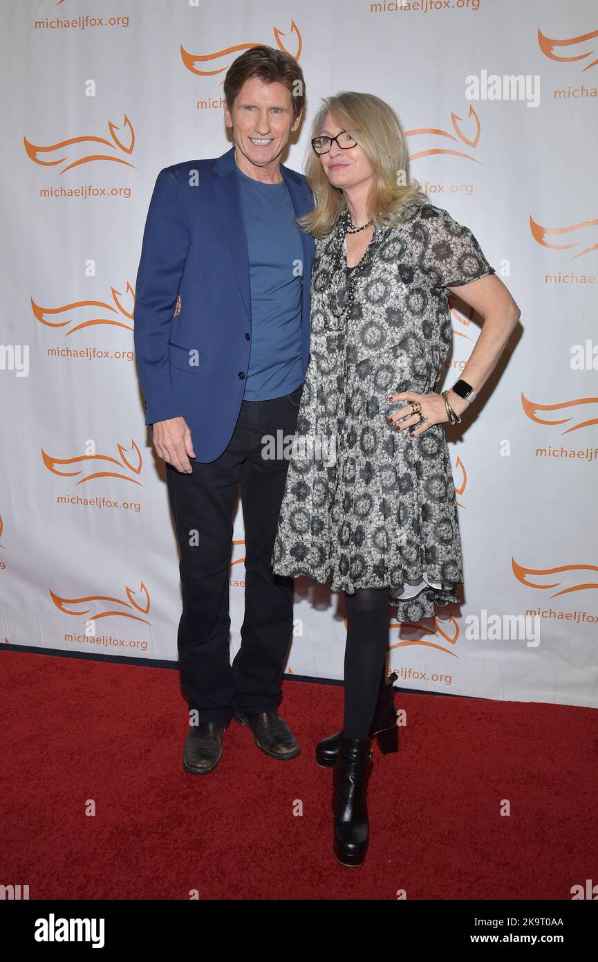 (L-R) Denis Leary and Ann Leary attend the Michael J. Fox Foundation ...