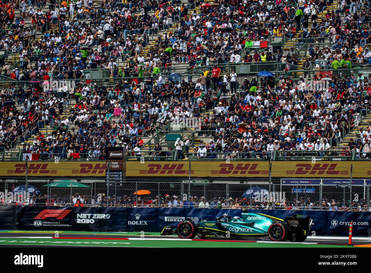 Mexico City, Mexico, 30th Oct 2022, Lance Stroll, from Canada competes ...