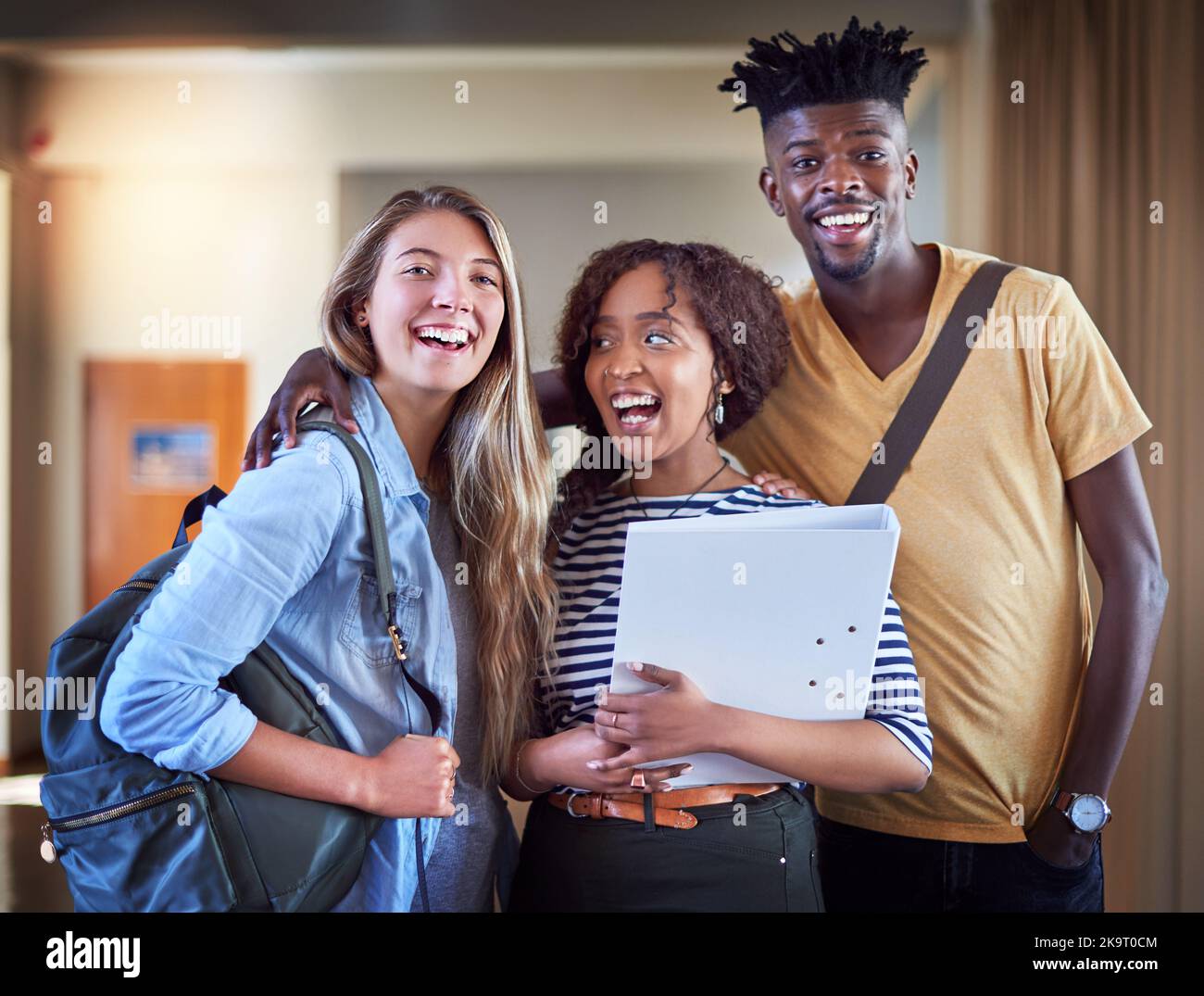 Were securing our future through our studies. Portrait of a group of ...