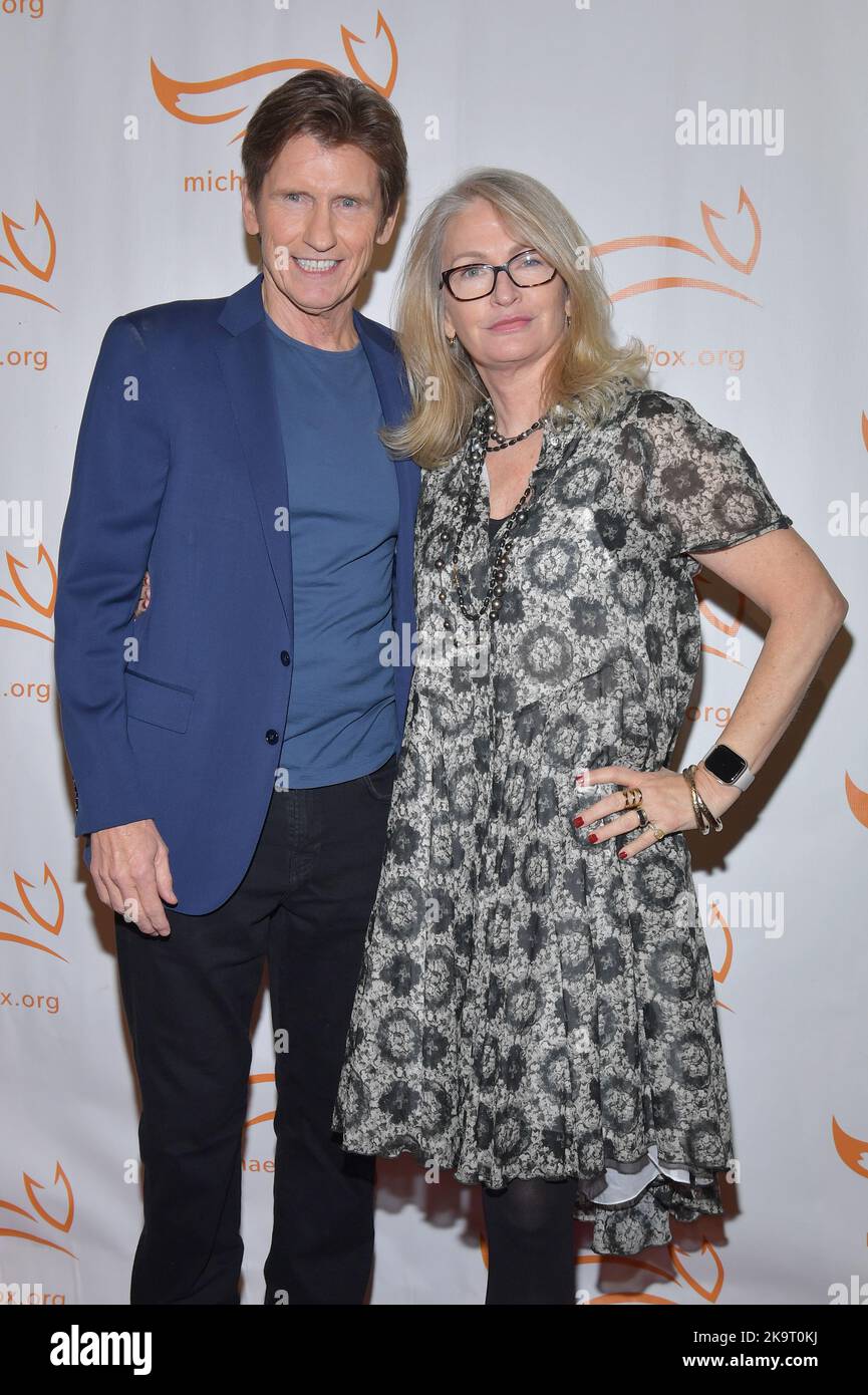 (L-R) Denis Leary and Ann Leary attend the Michael J. Fox Foundation ...