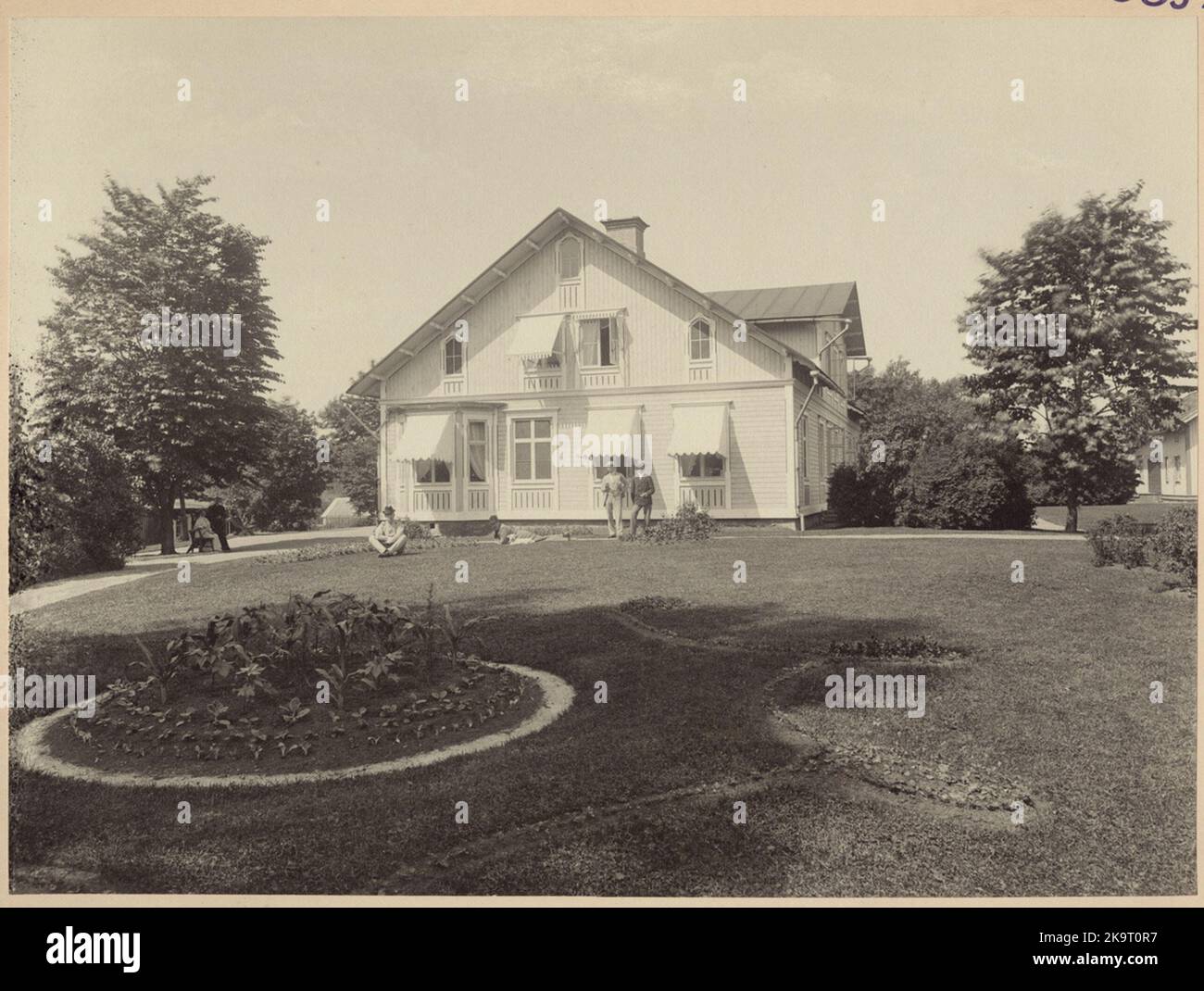 Villa in the Klot around the year 1910 Stock Photo - Alamy